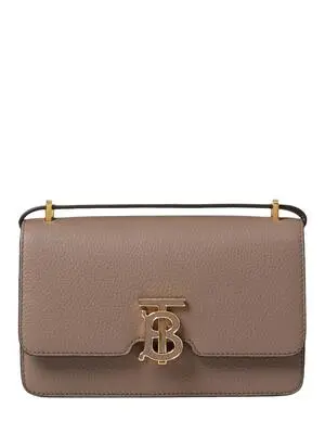 BURBERRY Burberry Grainy Leather Mini TB Bag