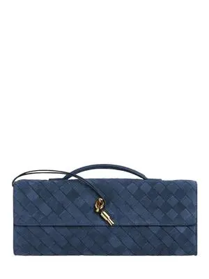 BOTTEGA VENETA Bottega Veneta Andiamo Clutch In Intrecciato Suede