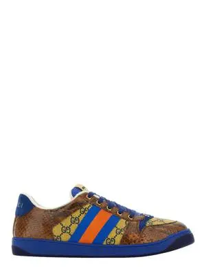 Gucci Screener Series Low-cut Skate Shoes - Blue