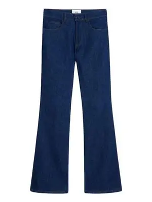 AMI Ami Paris Flare Fit Low-Rise Jeans