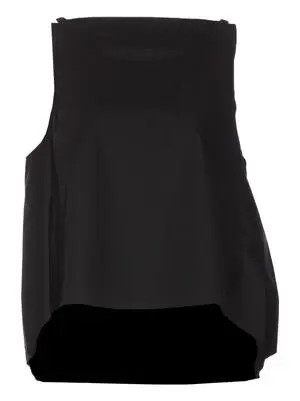 Sacai Pleated Sling Top - Black