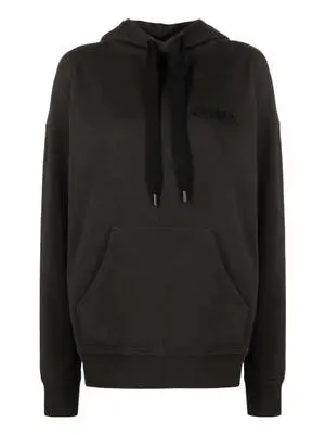 Isabel Marant Étoile Relaxed-fit Logo Hoodie - Black