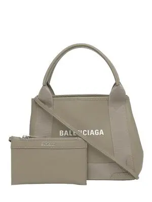 BALENCIAGA Balenciaga Logo Stitching Shoulder Bag With Pouch