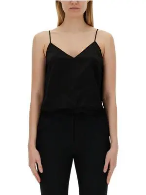ALEXANDER MCQUEEN Alexander McQueen V-Neck Thin Strap Top