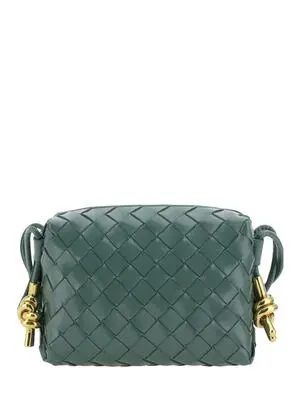 BOTTEGA VENETA Bottega Veneta Mini Loop Woven Crossbody Bag