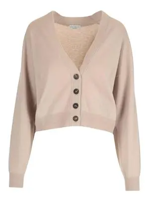 BRUNELLO CUCINELLI Brunello Cucinelli V-Neck Buttoned Cardigan