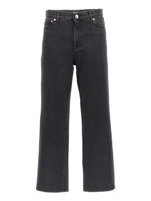A.p.c. Classic Straight-leg Jeans - Black