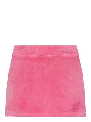 Alexander Wang Embroidered Cotton Mini Skirt - Pink