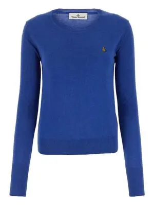 VIVIENNE WESTWOOD Vivienne Westwood Orb Embroidered Long-Sleeved Jumper
