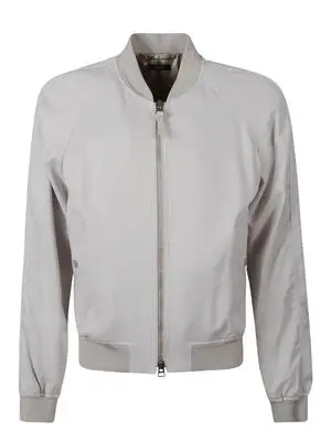 TOM FORD Tom Ford Cady Bomber Jacket Gray