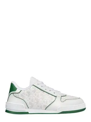 Dior Lace-up Sneakers With Logo Detailing - White
