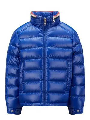 Moncler Bourne Zip-up Down Jacket - Blue