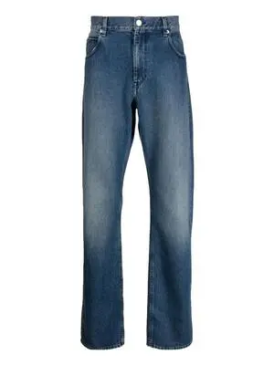 Isabel Marant Étoile Logo-patch Straight-leg Jeans - Blue