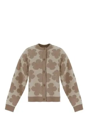 KENZO Kenzo Hana Dots Embroidered Cardigan