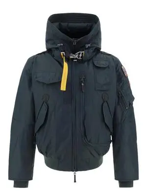 PARAJUMPERS Parajumpers Hooded Logo-Patch Jacket Black
