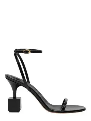 Jacquemus Les Bisou Heeled Sandals - Black
