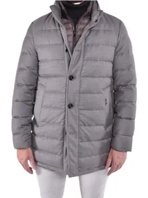MOORER Calegari Quilted Down Jacket - Gray