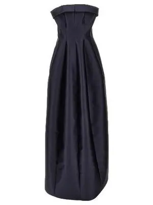 ALBERTA FERRETTI Alberta Ferretti Sleeveless Mikado Evening Dress
