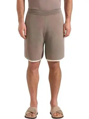 Manière De Voir Knit Shorts - Brown