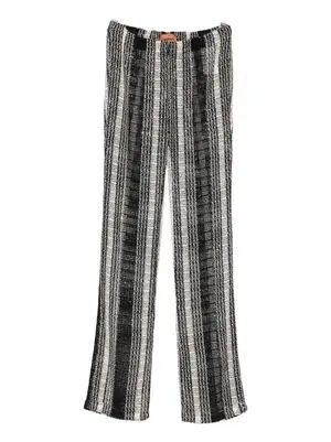 MISSONI MISSONI BEACHWEAR Striped Sequin Embellished Trousers