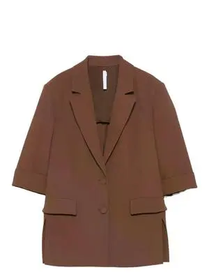 Imperial Short-sleeve Jacket - Brown