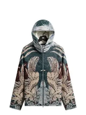 Kith Braden Tapestry Full Zip Hoodie - Waffle