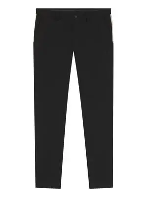 BOSS Regular-fit Water-repellent Stretch Pants - Black