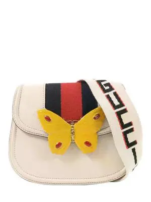 Gucci Totem Butterfly Shoulder Bag - Neutrals