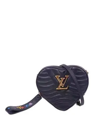 LOUIS VUITTON New Wave Heart Crossbody Bag - Black