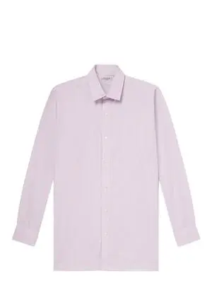 Charvet Striped Cotton Shirt - Pink