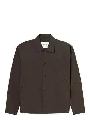 Nn07 Recycled Shell Jacket - Brown