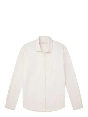 Orlebar Brown Orlebar Brown - Giles Cotton Shirt - Men - Neutrals - S Cream