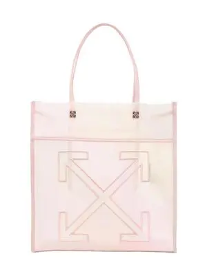 Off-White Market Arrows Mesh Tote Bag - Pink