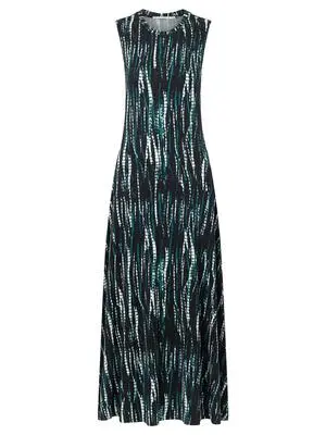 Proenza Schouler White Label Jordyn Printed Jersey Midi Dress - Multi