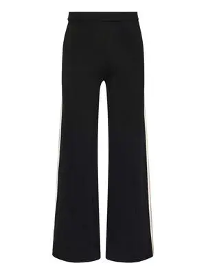 The Upside Freya Side-stripe Track Pants - Black