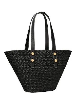 Tory Burch Romy Basket Tote - Black