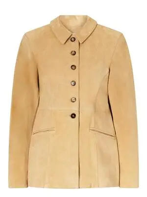 RÙADH The Barclay Suede Jacket - Brown