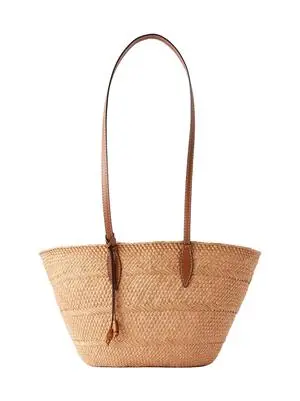HUNTING SEASON Hunting Season Trapeze Basket Raffia Tote