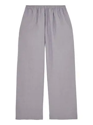 DEIJI STUDIOS Deiji Studios "Ease" Organic Cotton Straight-Leg Pants