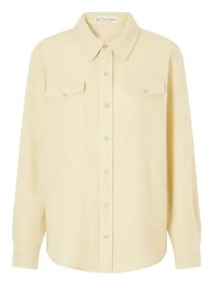 GOD’S TRUE CASHMERE God's True Cashmere Daffodil Cashmere Shirt - Yellow