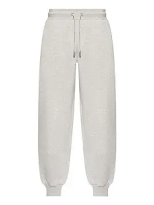Ami Sweatpants With Embroidered Logo - Grey