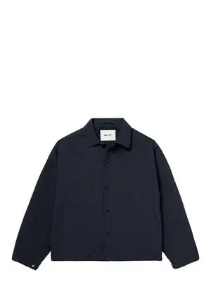 Nn07 NN07 Recycled Shell Snap-Front Jacket Navy