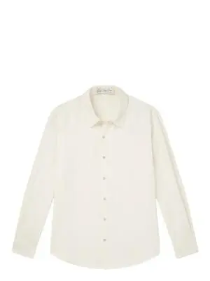 GOD'S TRUE CASHMERE Linen-twill Shirt - White