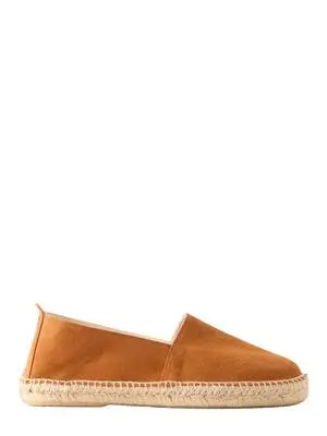 Anderson & Sheppard Anderson & Sheppard Suede Espadrilles Tan