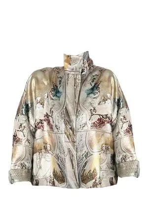MAXJENNY Maxjenny Square Boxy Jacket Sicily Jubilee