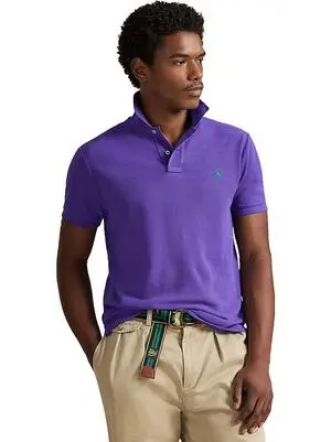 Polo Ralph Lauren Classic Fit Mesh Polo Shirt - Purple