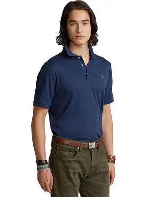 Polo Ralph Lauren Classic Fit Soft Cotton Polo Shirt Spring Navy Heather