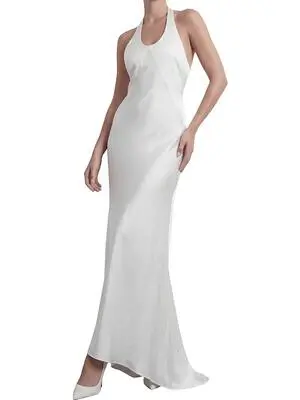 HEIRESS BEVERLY HILLS Heiress Beverly Hills Deep Plunge Gown White