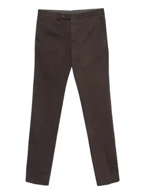 ROTA Slim-fit Cotton Trousers - Brown