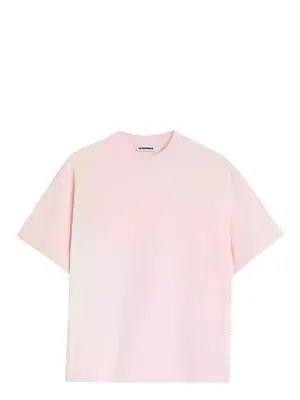 JIL SANDER Boxy-fit Cotton T-shirt - Pink